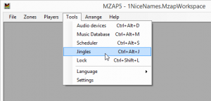 How to create Jingles - Multi Room Audio Player