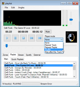How to change player mode in Multi Room Audio Player - Multi Room Audio Player